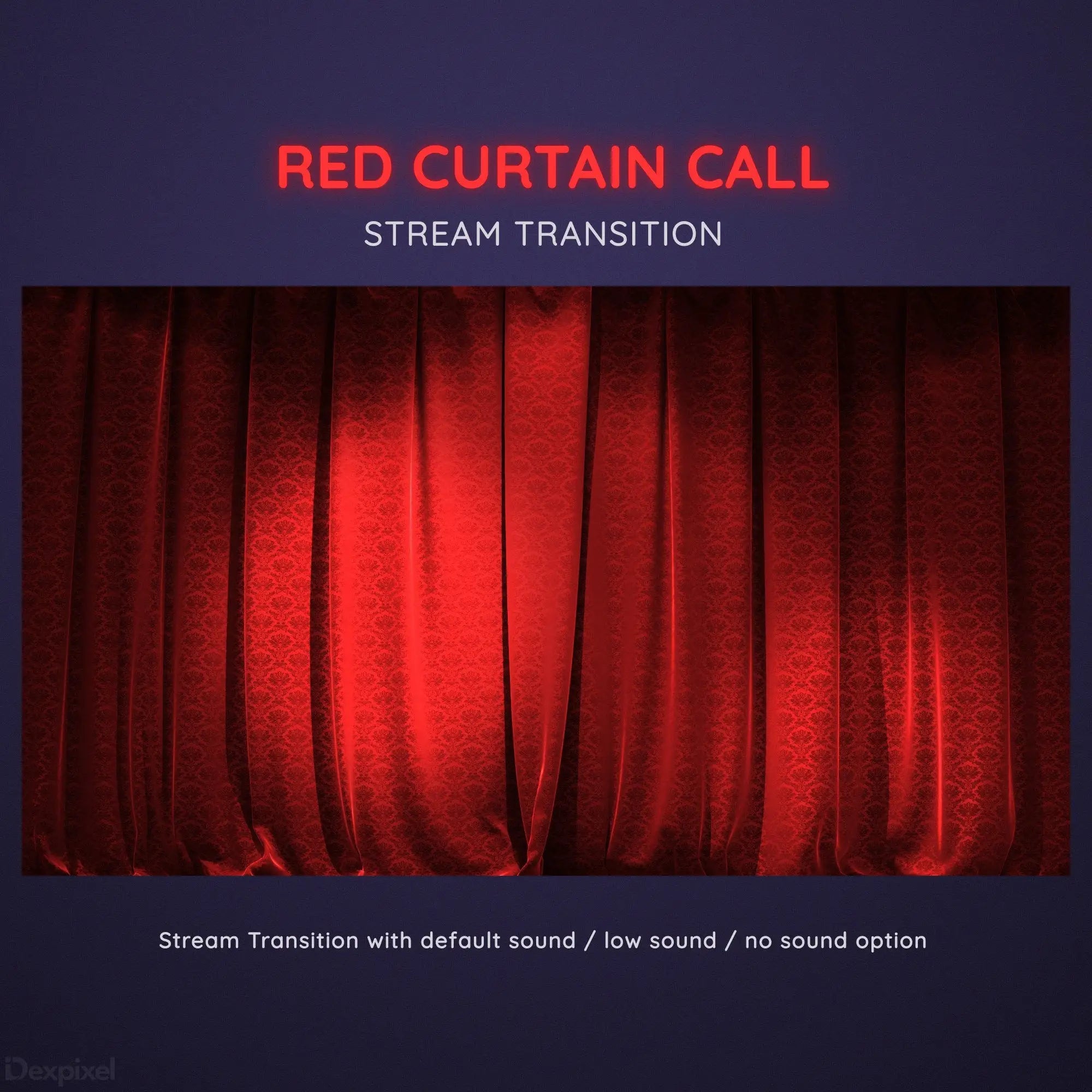 Red Curtain Gif